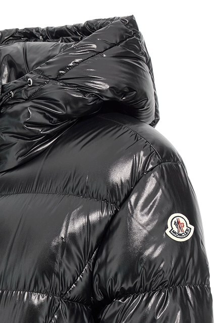 Moncler Bellevue Belted Down Coat