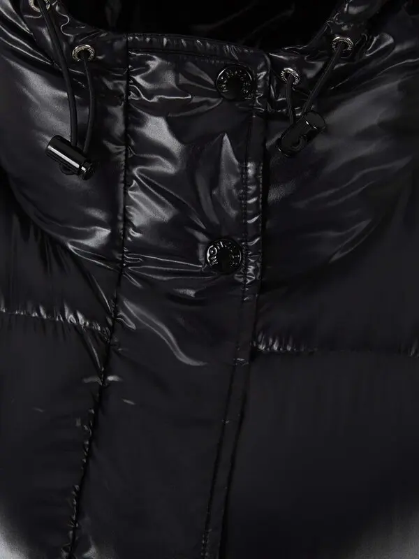 Moncler Bellevue Belted Down Coat