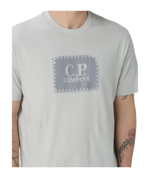 C.P. COMPANY Logo-print T-shirt