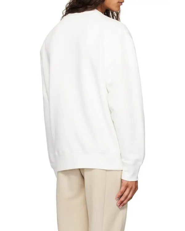 Moncler Logo Patch Crewneck Sweatshirt
