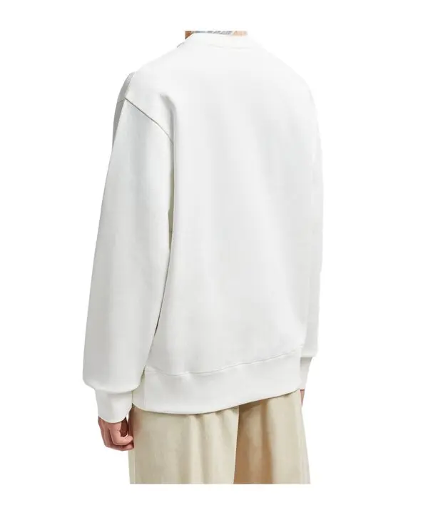 Moncler Logo Patch Crewneck Sweatshirt