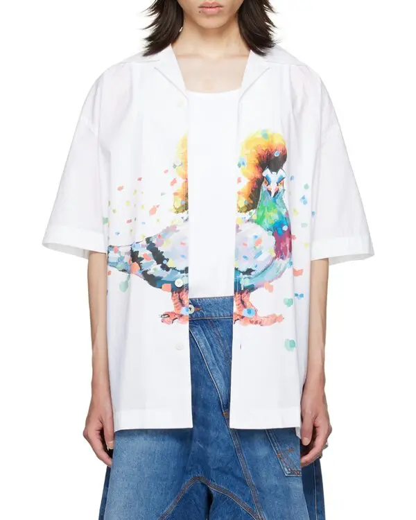 J.W.ANDERSON Pigeon Cotton Shirt