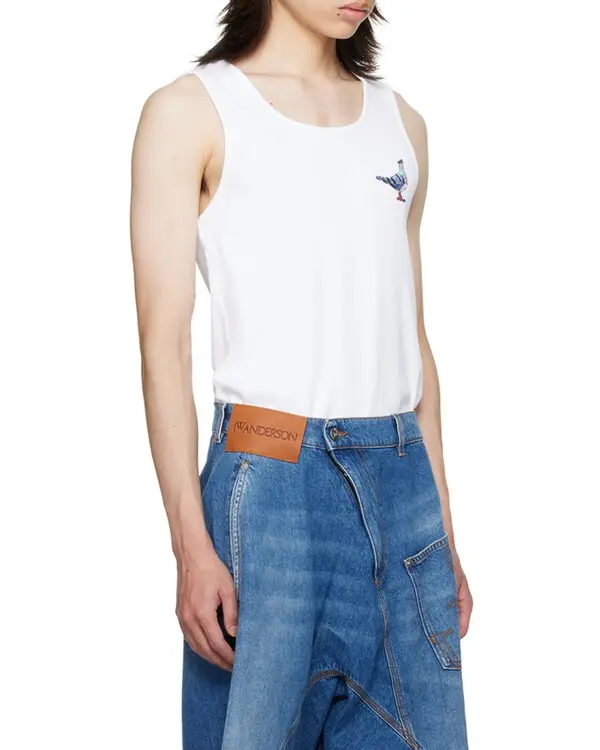 J.W.ANDERSON Pigeon Jersey Tank Top