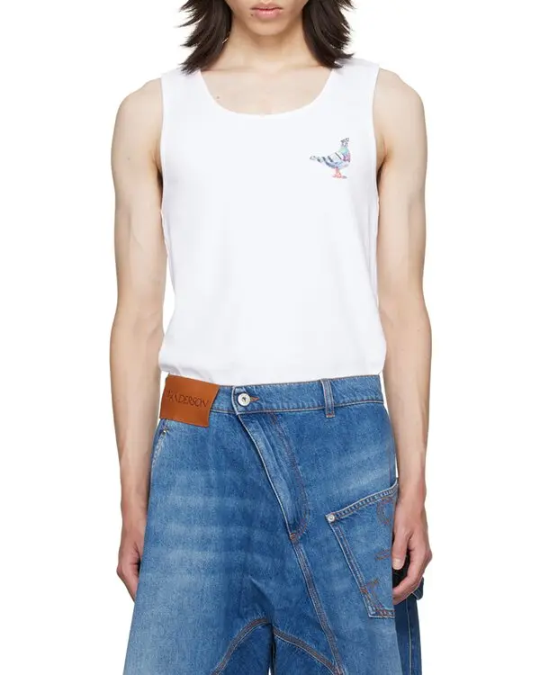 J.W.ANDERSON Pigeon Jersey Tank Top