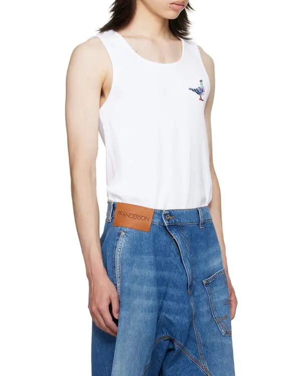 J.W.ANDERSON Pigeon Jersey Tank Top