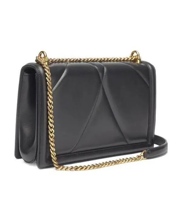 Dolce & Gabbana Dolce Gabbana Devotion Crossbody Bag - Black