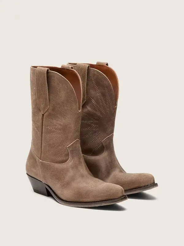 GOLDEN GOOSE Low Wish Star Boots