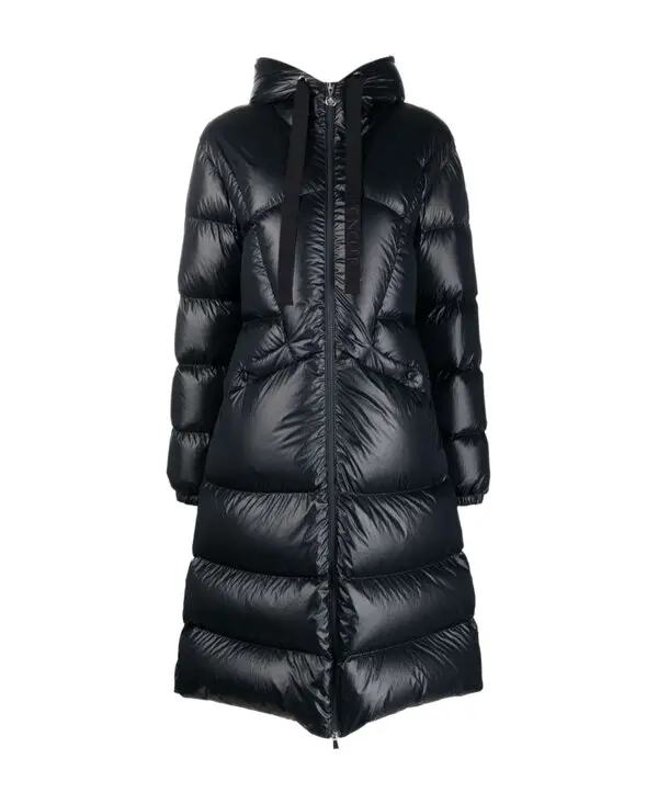 Moncler Selenga Long Hooded Padded Jacket