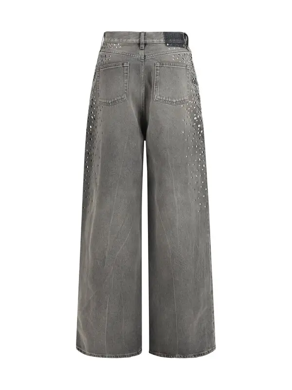 GOLDEN GOOSE Melody Stud Degraded Jeans