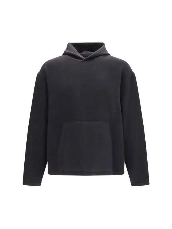 RIER Virgin Wool Hooded Sweater - Black