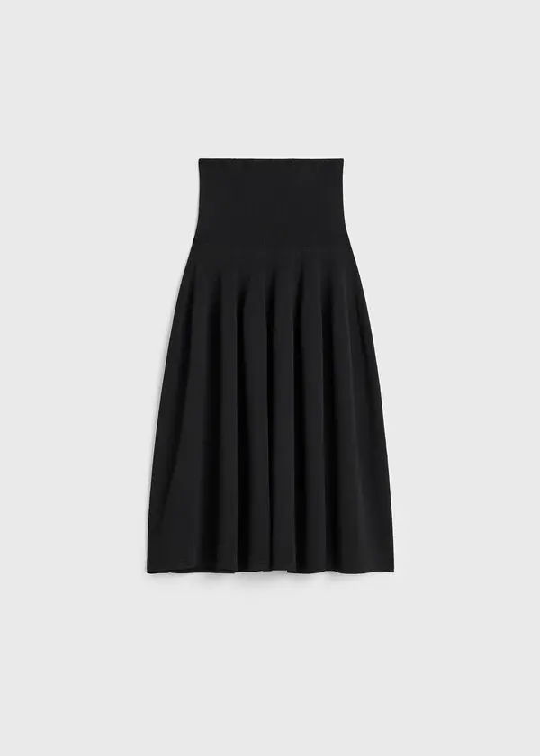 TOTEME Ribbed Waist Skirt