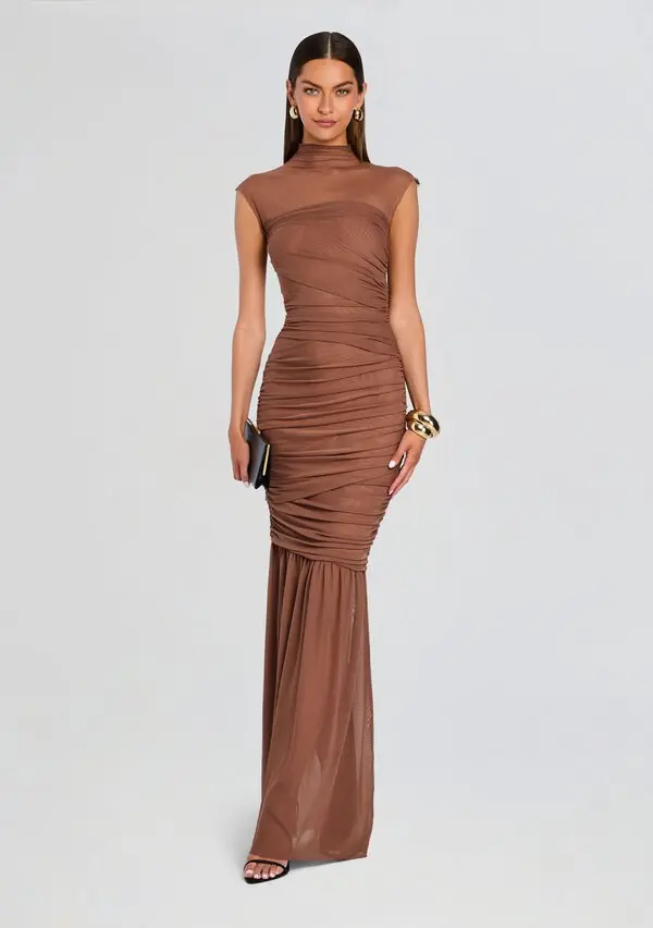 SEROYA Rosie Mesh Dress