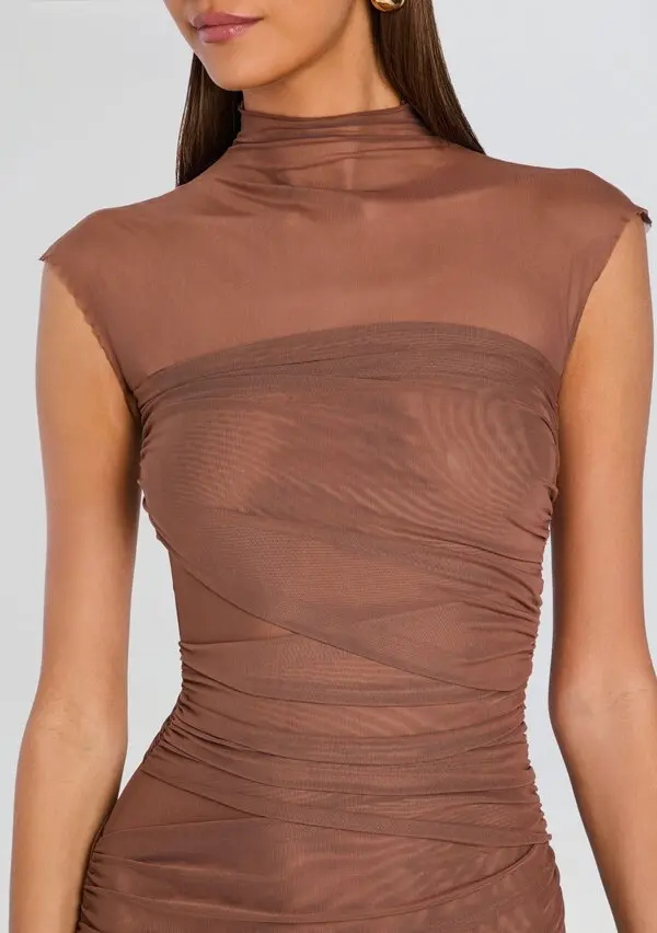 SEROYA Rosie Mesh Dress