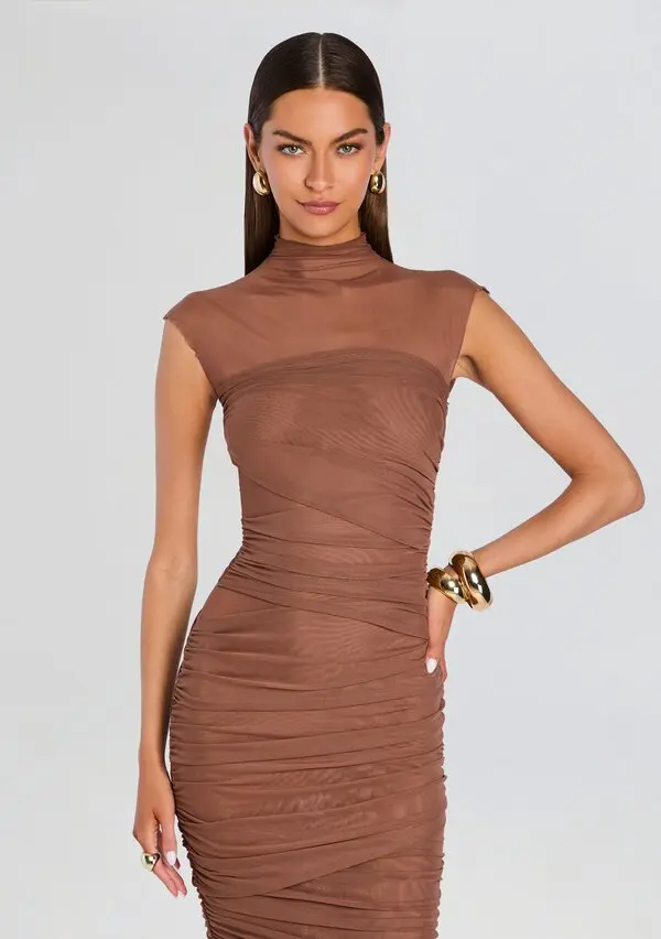 SEROYA Rosie Mesh Dress