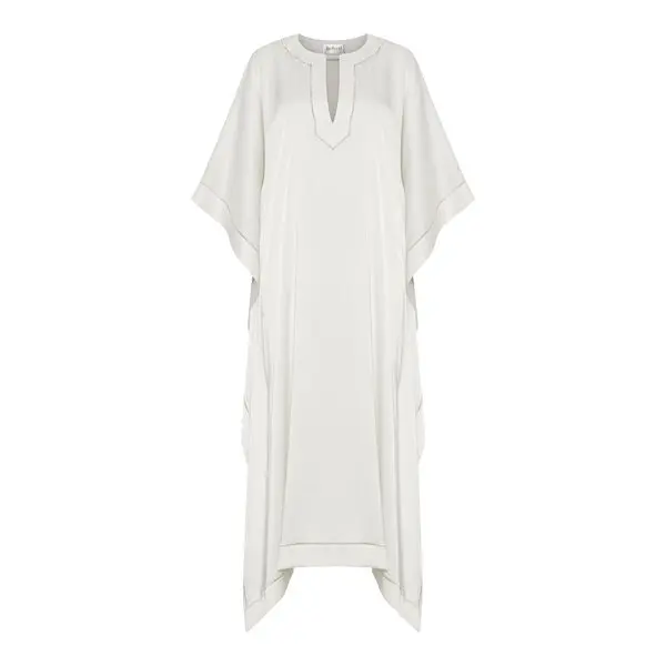 BELYED HANDCRAFT Elara – Silk Crepe Kaftan Belyed
