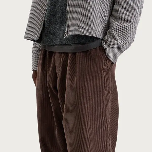Universal Works Cord Pleated Track Pant