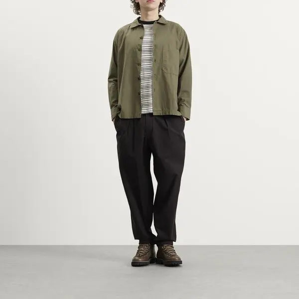Universal Works Slub Shirting Fatigue Shirt