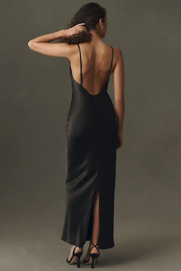 MARE MARE Sleek Backless Maxi Dress
