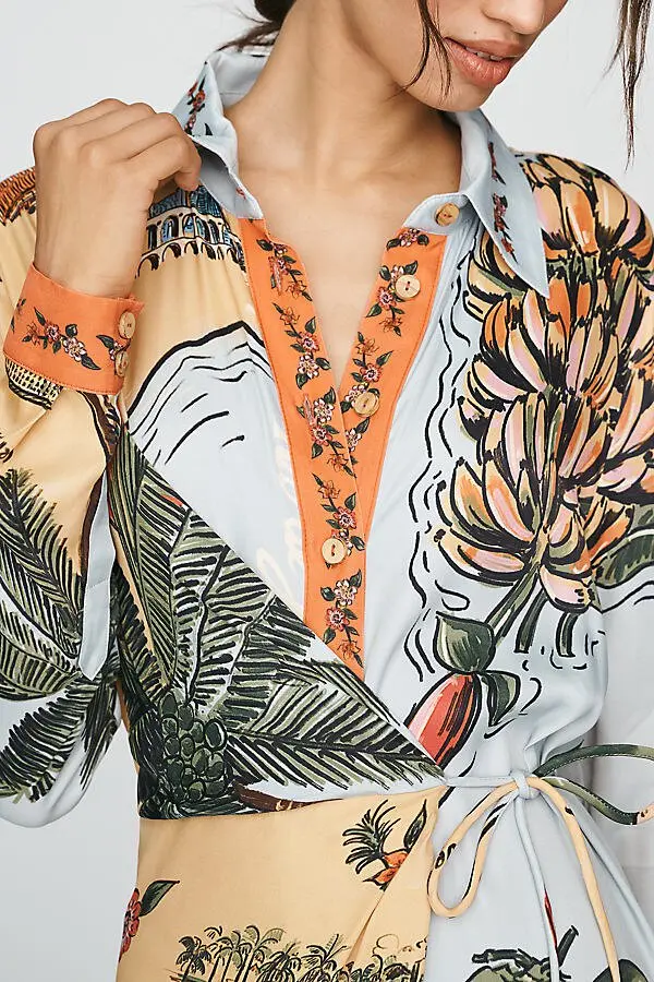 Farm Rio Beaches Shirtdress