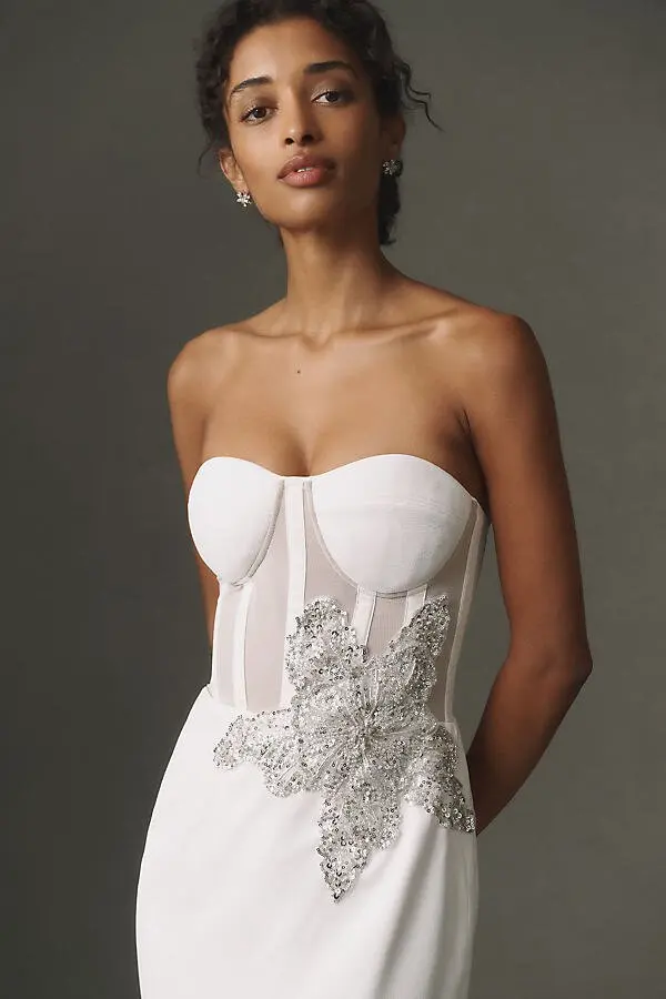 HELSI Stella Bustier Midi Dress