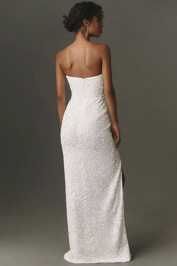 HELSI Lola Strapless Sequin Maxi Dress