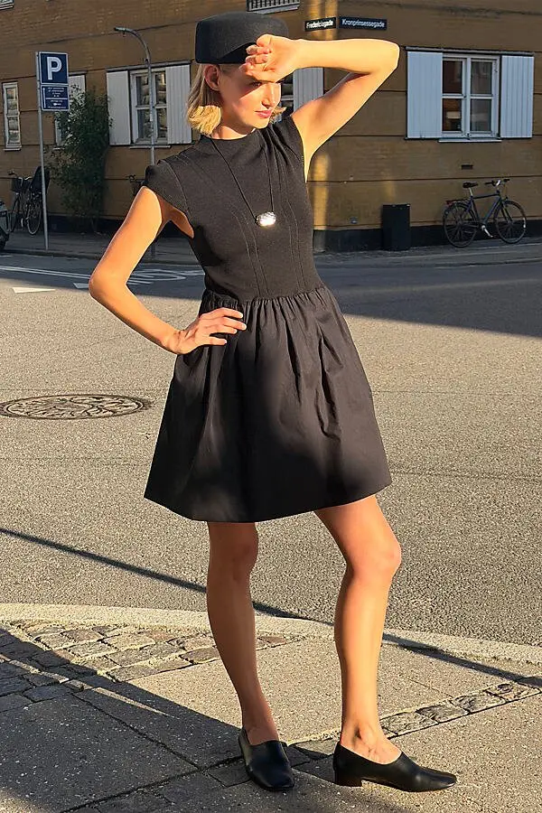 black mini dress anthropologie Twofer - play 12% elastane Zipper closure Black and Gold Long Color:olive green