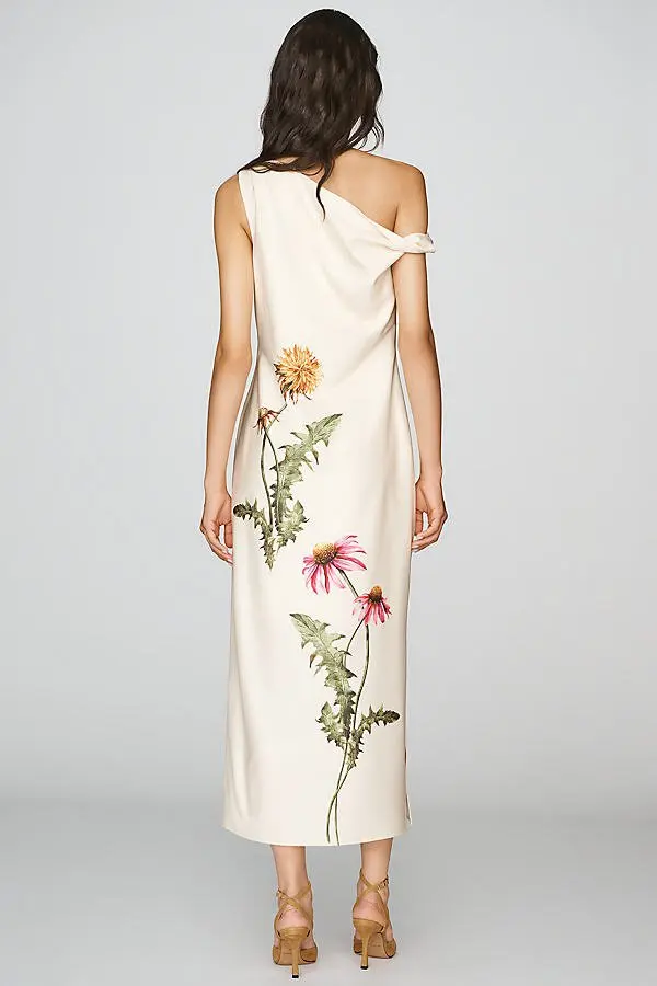 Endless Rose One-shoulder Midi Dress