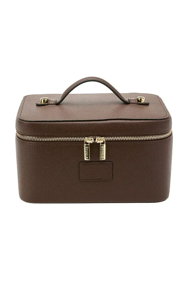 ETOILE COLLECTIVE Vanity Case In Brown