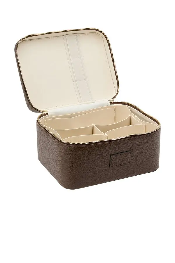 ETOILE COLLECTIVE Vanity Case In Brown