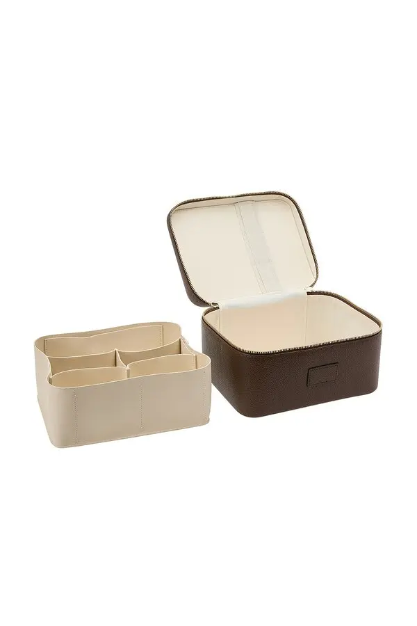 ETOILE COLLECTIVE Vanity Case In Brown