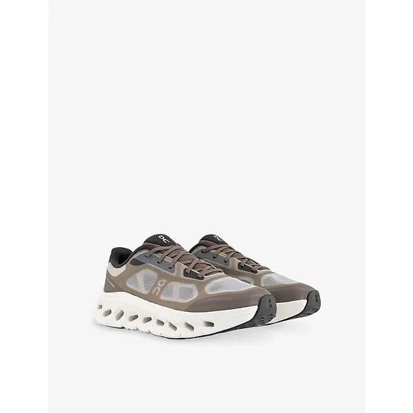 On Cloudtilt Remix Leather And Mesh Trainers