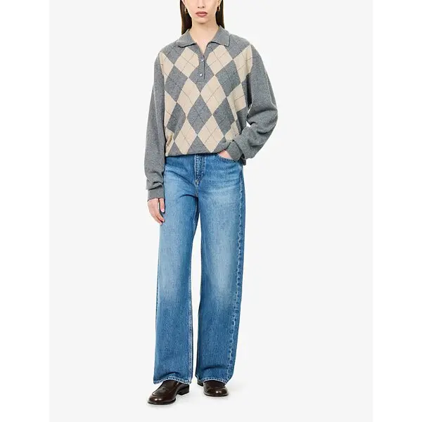 Rag & Bone Logan Wide-leg Denim Jeans