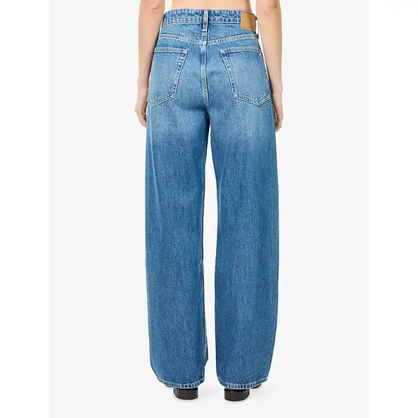Rag & Bone Logan Wide-leg Denim Jeans