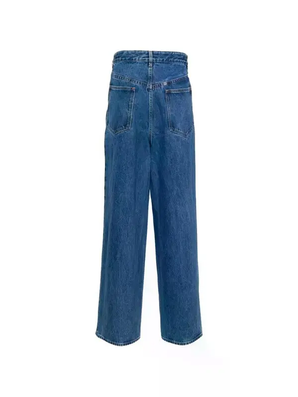 Givenchy Low-crotch Wide-leg Jeans