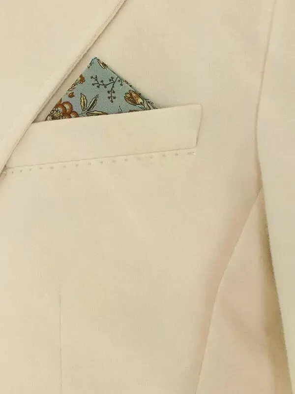 CIRCOLO 1901 Single-breasted Peaked-lapels Blazer - White