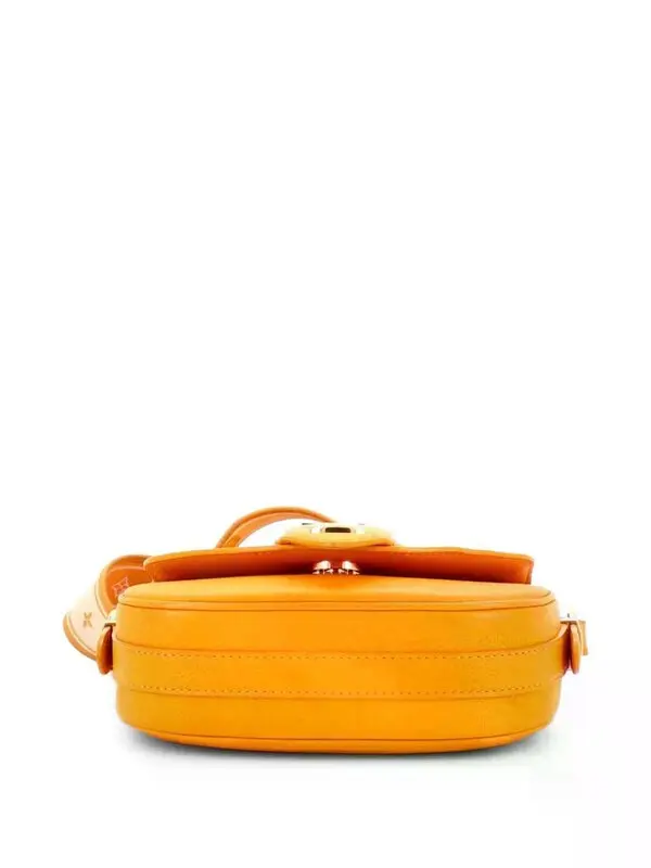 LOUIS VUITTON Pont 9 Soft Bag Leather Pm Cross Body Bag - Orange