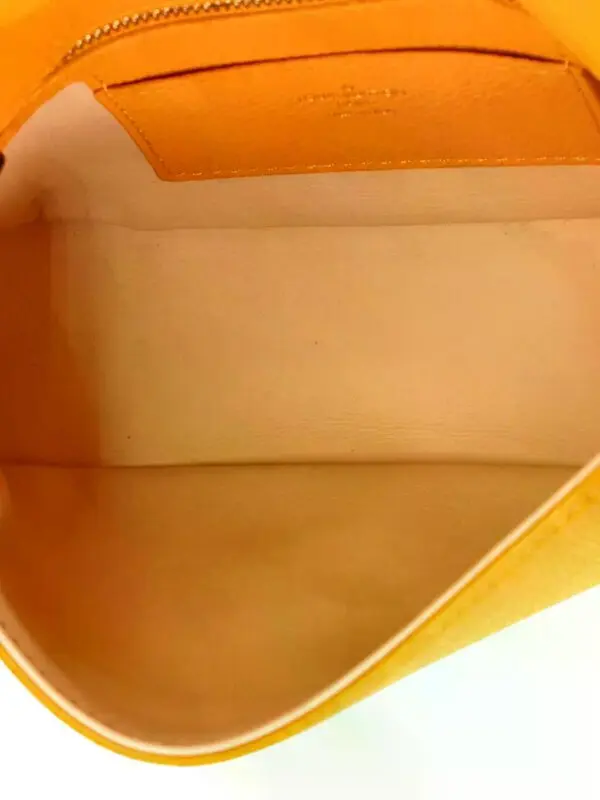 LOUIS VUITTON Pont 9 Soft Bag Leather Pm Cross Body Bag - Orange