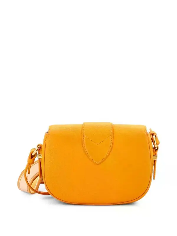 LOUIS VUITTON Pont 9 Soft Bag Leather Pm Cross Body Bag - Orange