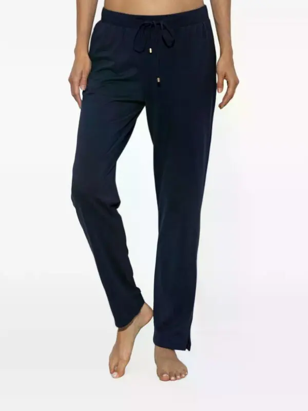 Hanro Drawstring-waist Trousers - Blue