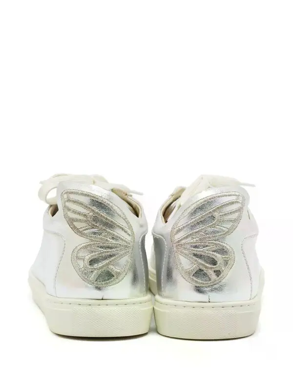 SOPHIA WEBSTER Bibi Butterfly Lace-up Sneakers - Grey