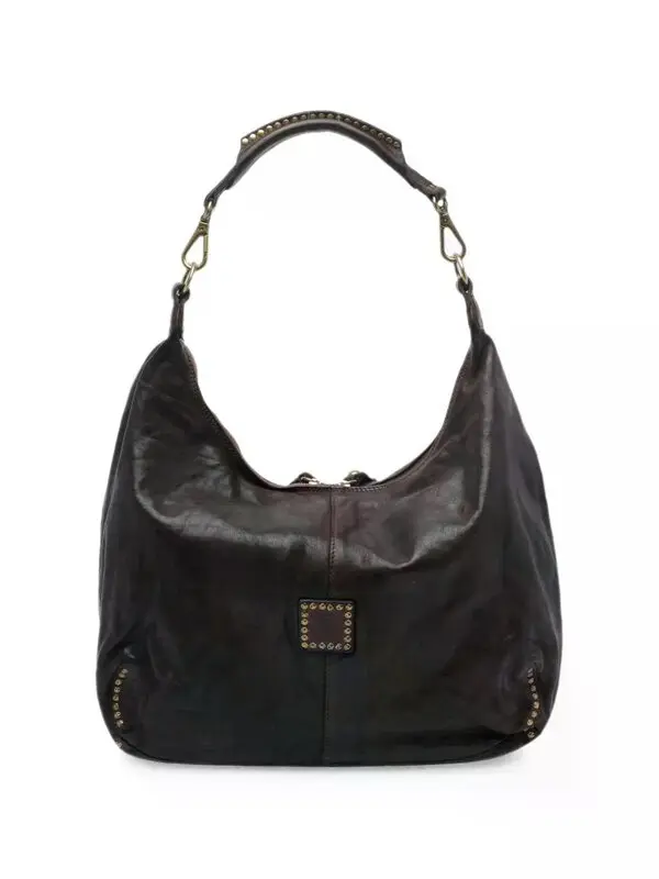 CAMPOMAGGI Studded Leather Shoulder Bag