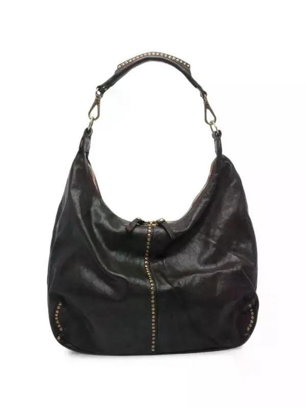 CAMPOMAGGI Studded Leather Shoulder Bag