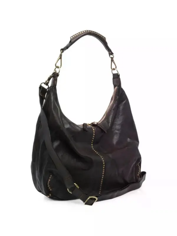 CAMPOMAGGI Studded Leather Shoulder Bag