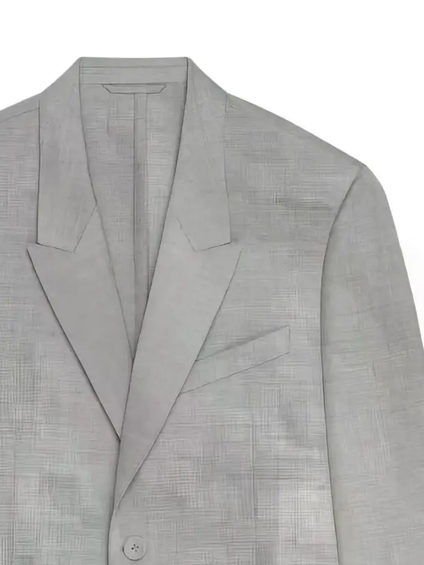 Givenchy Peak-lapel Regular-fit Jacket - Grey