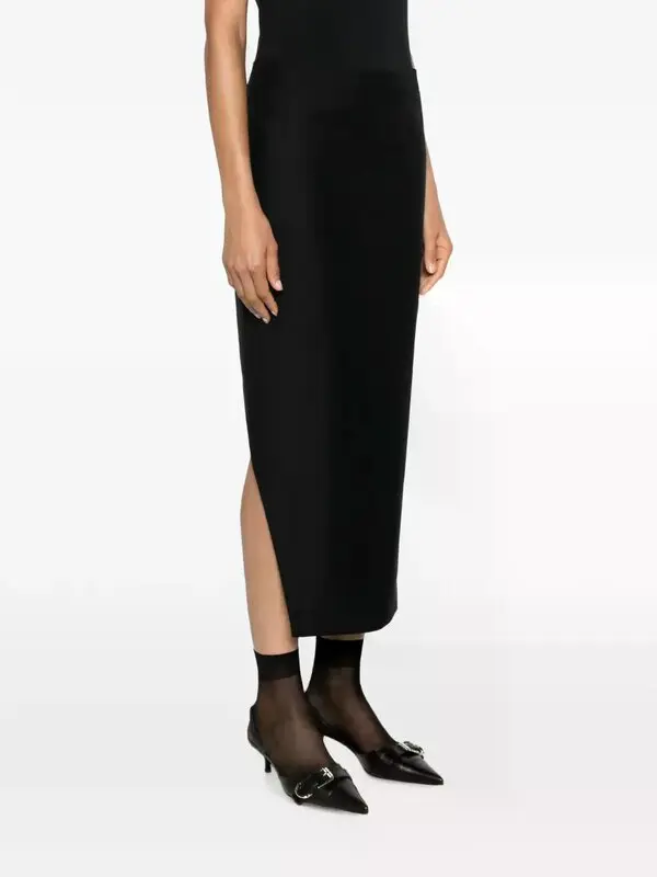 Givenchy Front Kick Midi Skirt