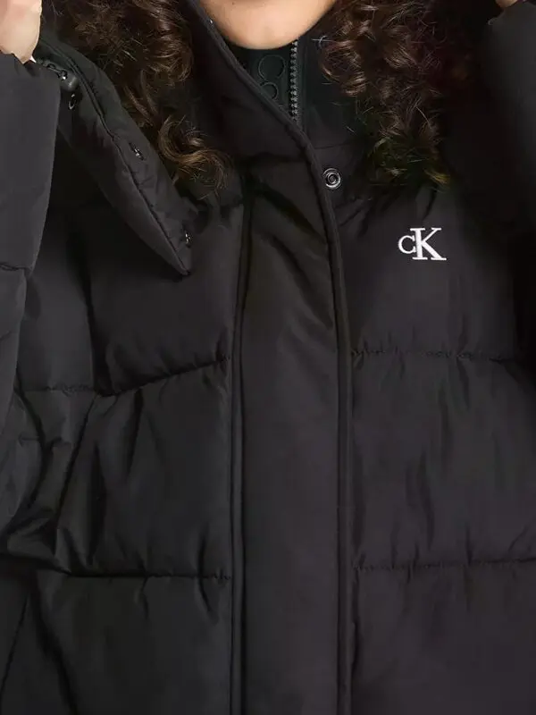 Calvin Klein Quilted Hooded Puffer Jacket