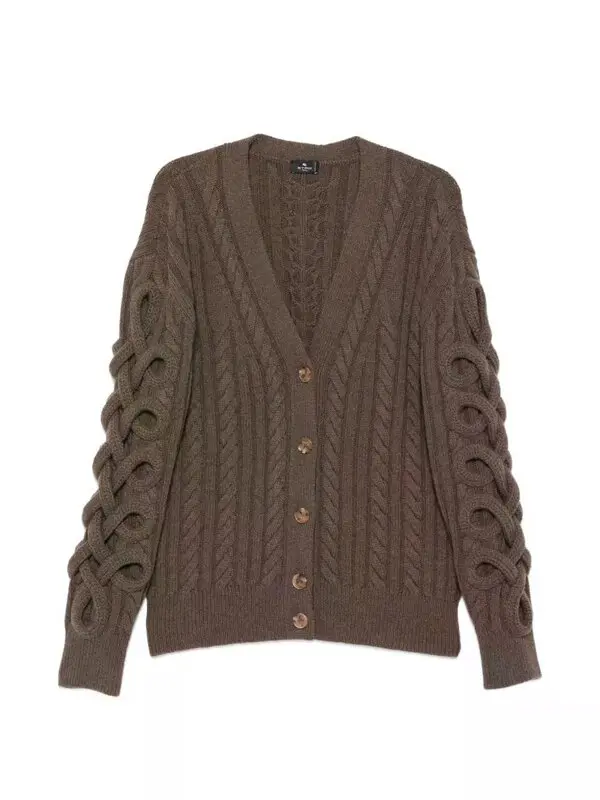 Etro Cable-knit Cardigan