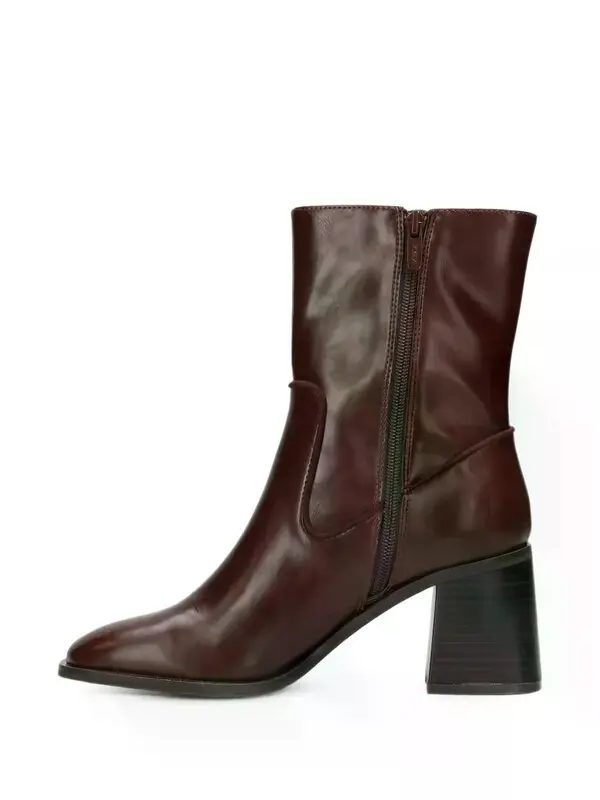 MEXX Polished Finish Square-toe Boots