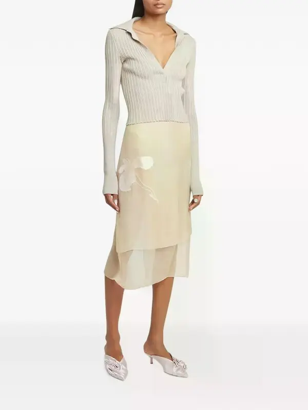 Givenchy Iris Midi Skirt