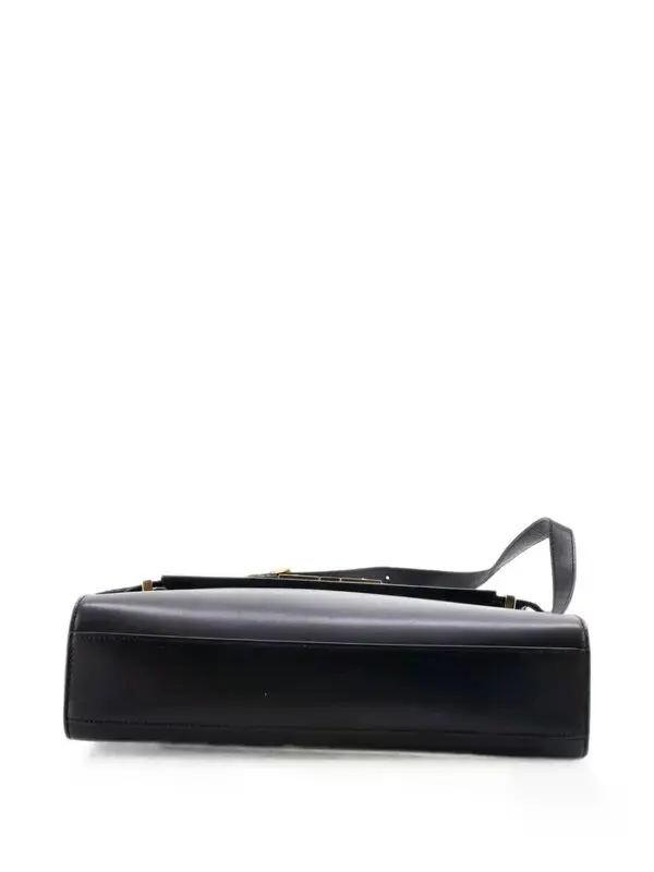 Saint Laurent Leather Manhattan Medium Shoulder Bag - Black